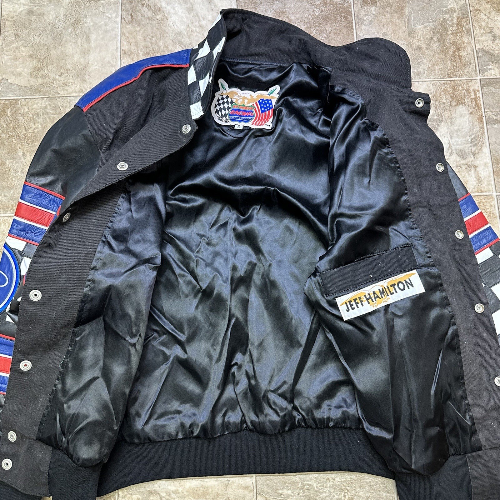 Rare JH Design Richard Petty Racing #43 Nascar Leathe… - Gem