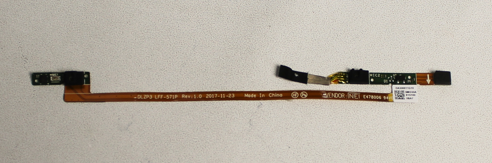 5C10Q96510 Lenovo Dual Mic Fpc C81Cu Cable Yoga 730-15Ikb "GRADE A" | eBay