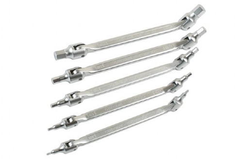 Flexi Hex Allen Key Bit Driver Tool Set 2mm - 14mm 5pce In Storage Foam ...