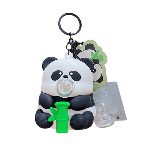 Creative Cartoon panda Keychain Funny Panda bamboo pendant Gift | eBay