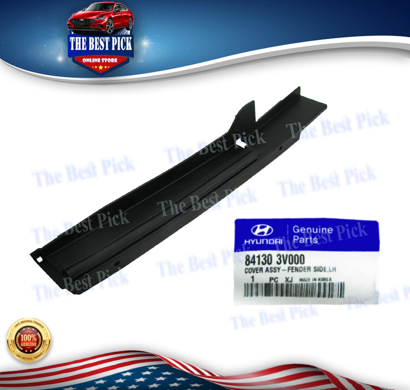 Hyundai OEM 12-14 Azera Fender-cover Plate Left 841303V000 for sale ...