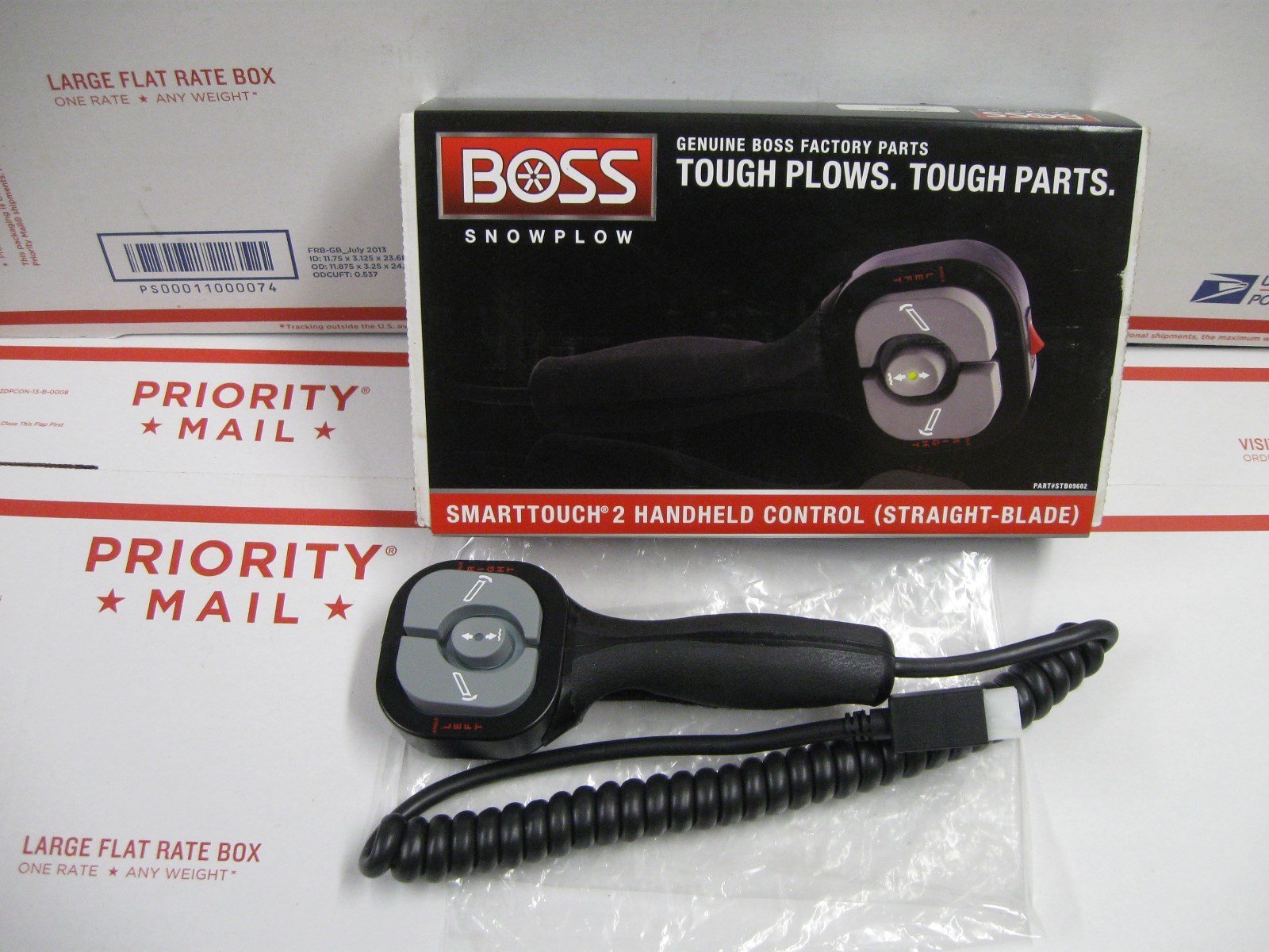 BOSS HAND HELD STRAIGHT SNOW PLOW CONTROL- GENUINE OEM STB09602 SMART ...