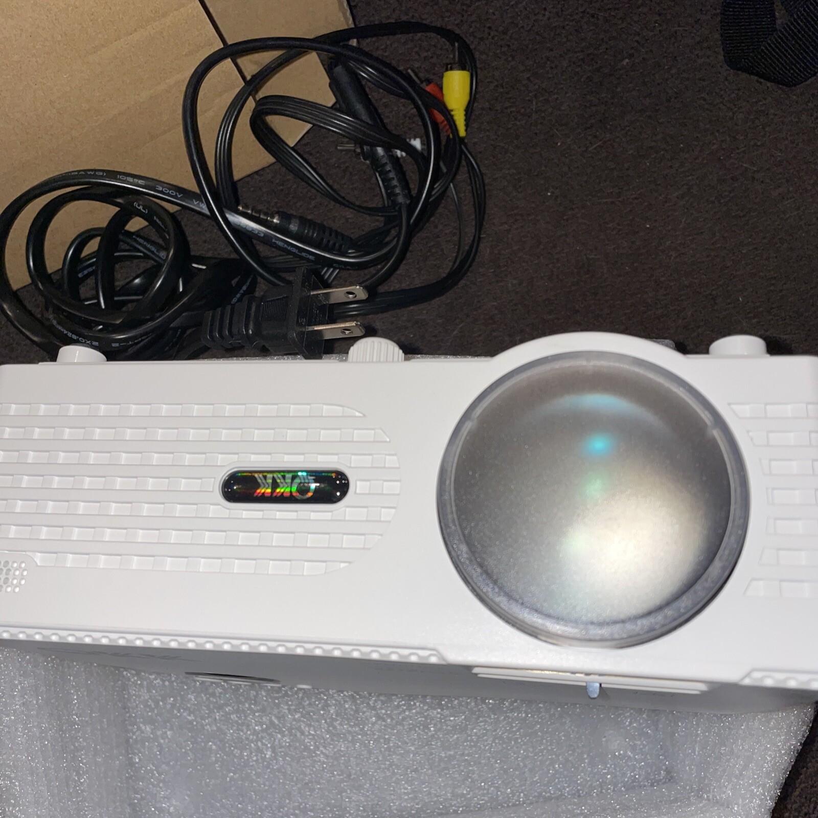 QKK Mini Projector Portable LCD Projector PJ0431 Original Box | eBay