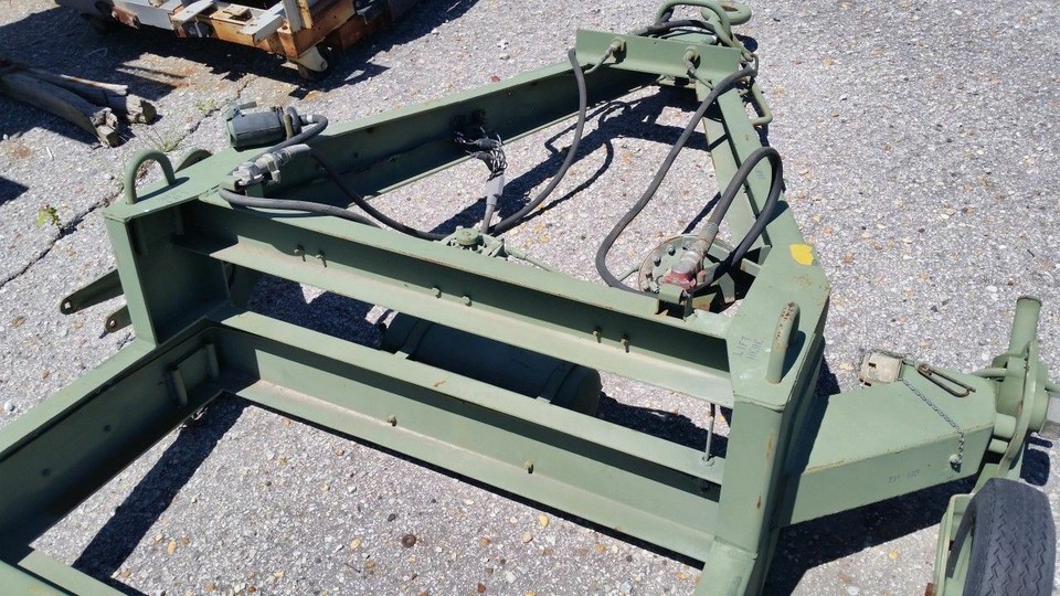 JOHNSON M353 GENERATOR TRAILER 9' x 44" x 5" CRADLE | eBay