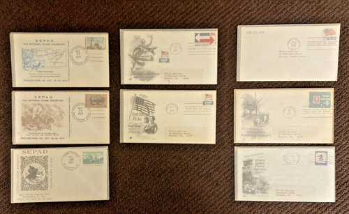 Lot Of 8 SEPAD & Post Office History First Day Covers 1963-1972 | eBay