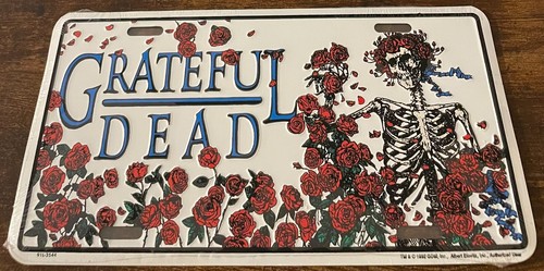 Grateful Dead Booster License Plate | eBay