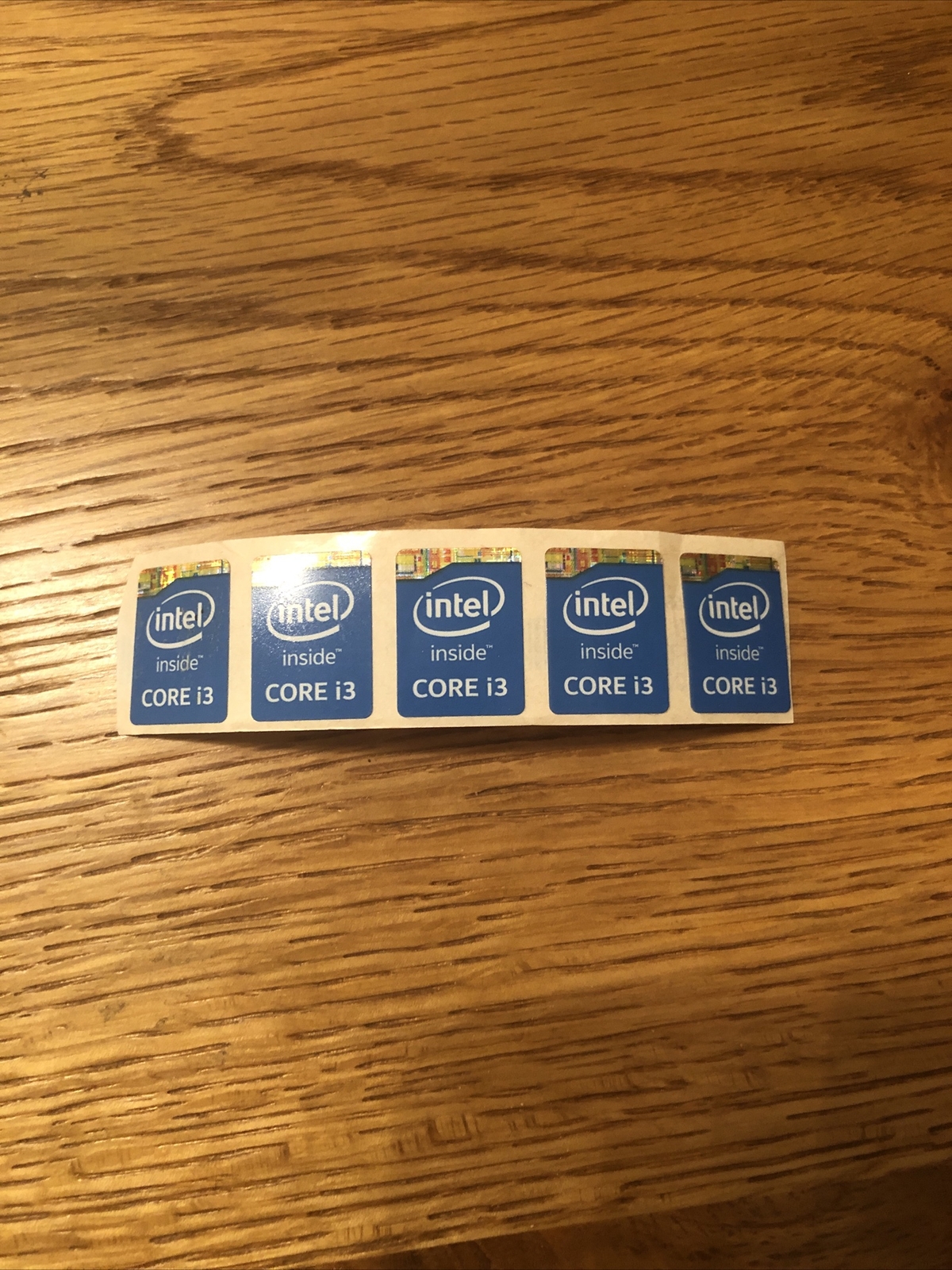 Intel Core i3 Inside Sticker Badge 2nd 3rd Generation DESKTOP Logo 25mm ...