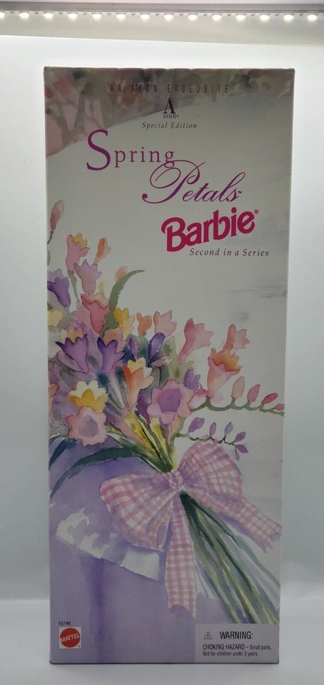 Avon Exclusive Special Edition Spring Petals Series 2nd Barbie Doll | eBay