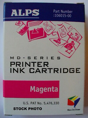 ALPS MAGENTA INK CARTRIDGE - OEM Part #106015-00 - NIB | eBay