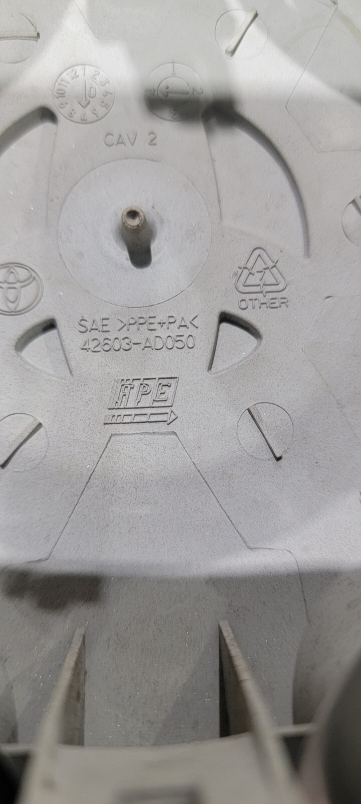 2005-2019 Toyota Tacoma 69459 Wheel Center Hub Cap Silver OEM 4260B ...