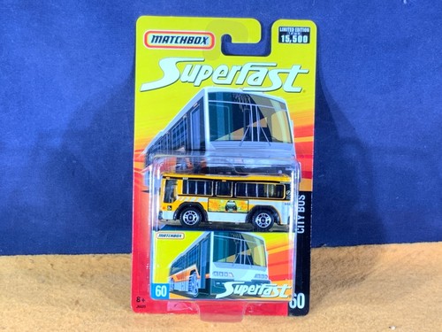 Z8-38 MATCHBOX SUPERFAST - CITY BUS - #60 - 2006 - NIB | eBay