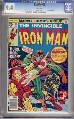 Iron Man #92 (Marvel, 1976) CGC 9.4 | eBay