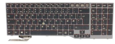 Fujitsu 38035371 Keyboard (CZECH/SLOVAKIAN) Black ~E~ | eBay