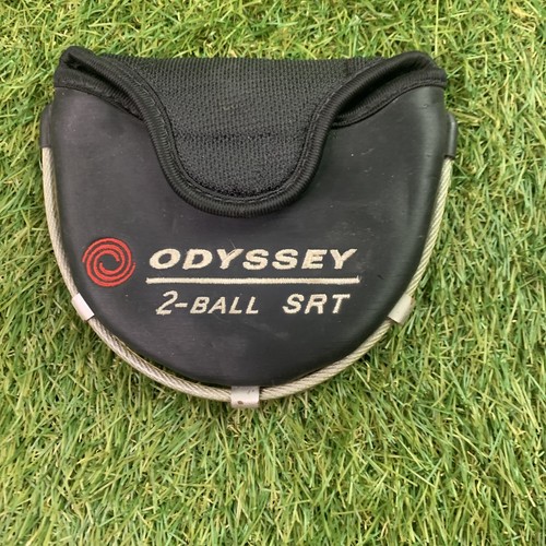 Odyssey 2 Ball SRT Mallet Putter Head Cover Headcover Black | eBay