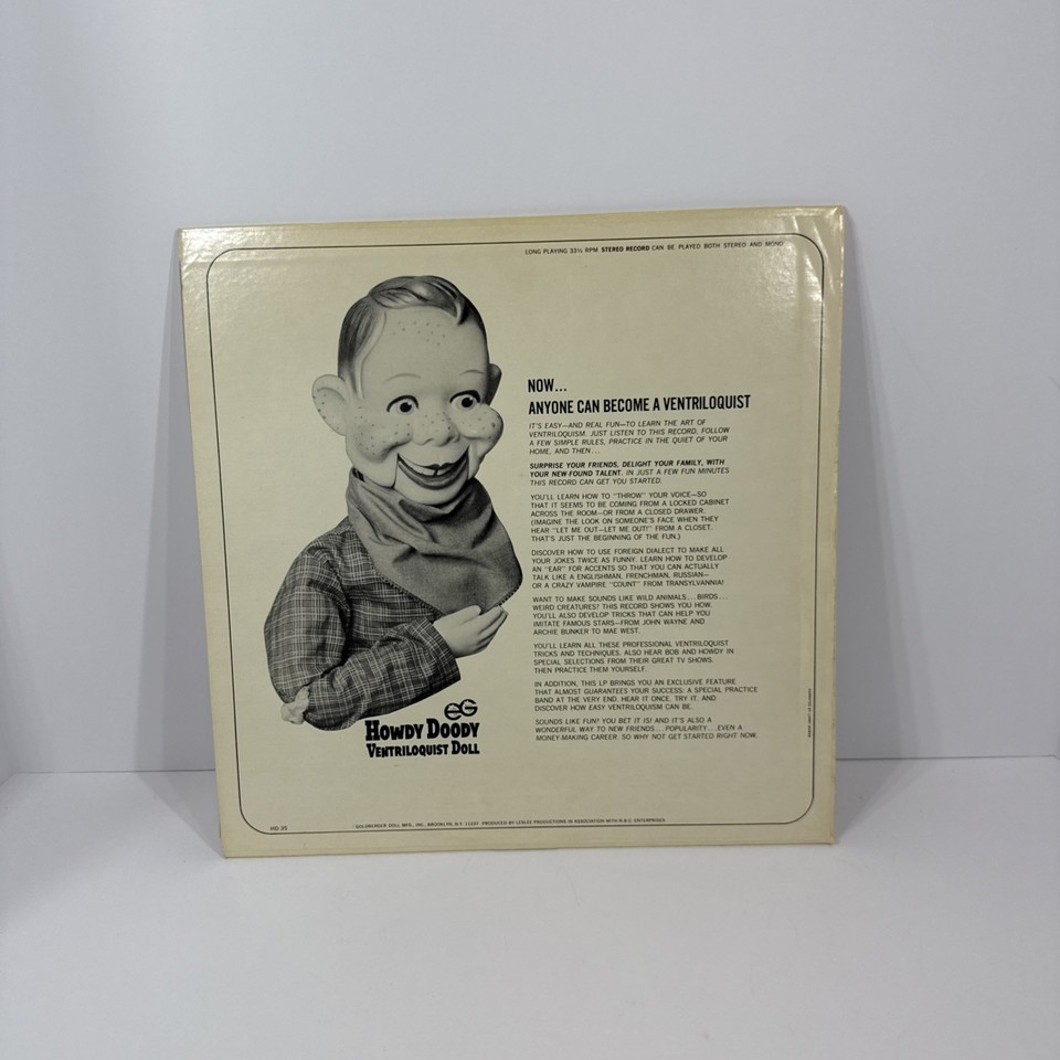 Buffalo Bob Smith And Howdy Doody – Be A Ventriloquist (LP) Novelty | eBay