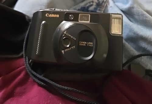 Vintage Collectable Cannon Automatic 35mm Film Camera With Case | eBay