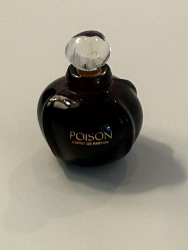 Vintage Christian Dior Poison Mini Perfume Splash Bottle Full | eBay