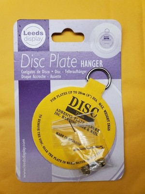 Leeds Removable Disc Plate Hanger 8 inch Holds Plates from 6 to 8 ...