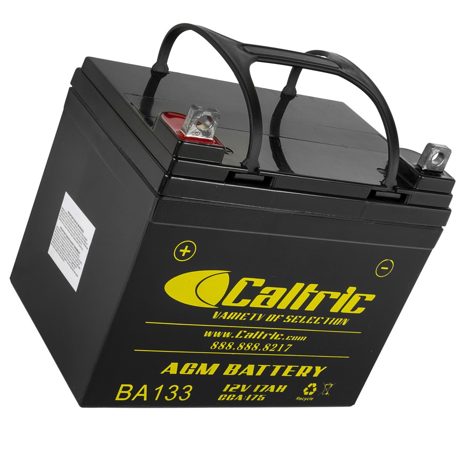 Caltric AGM Battery for John Deere TY25878 TY25221 Battery 12Volt 17 Ah ...