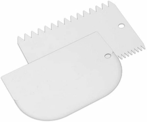 Icing Comb & Bowl Scraper Set Pk 2 | eBay