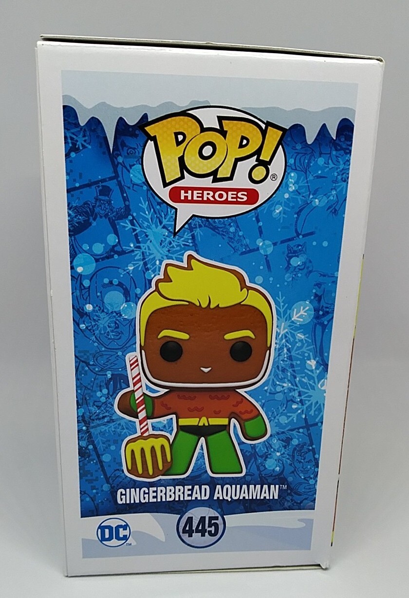 Funko Pop DC Super Heroes GINGERBREAD AQUAMAN no.445 | eBay