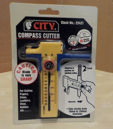 Compass Cutter for Cutting Circles - NEW & SEALED | eBay