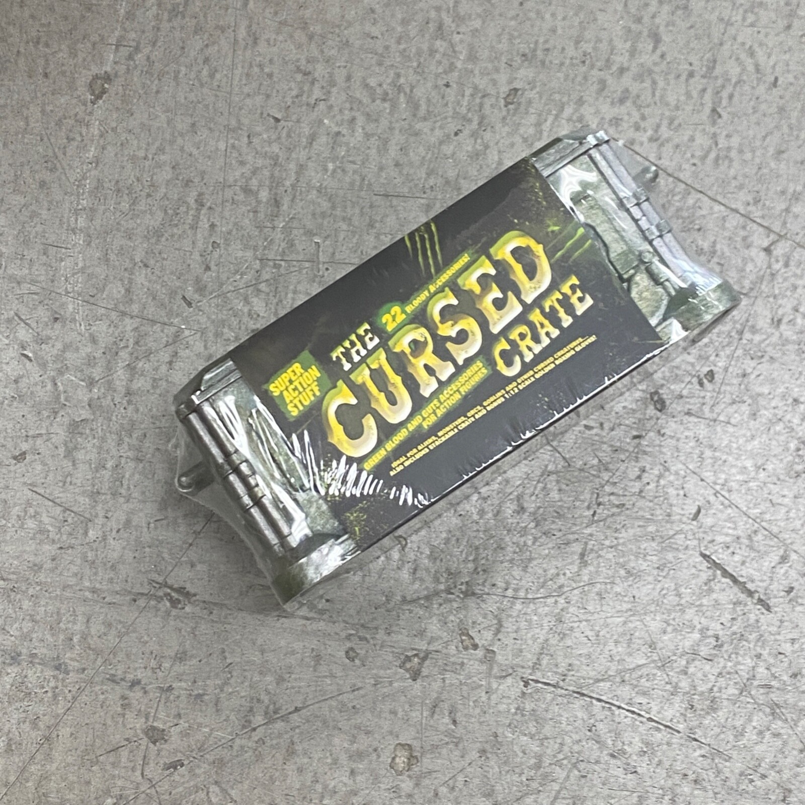 HCI06: Super Action Stuff CURSED CRATE - 1/12 Green Blood Figure ...