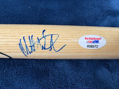 Matt Wieters - Baltimore Orioles Autographed Rawlings Mini-Bat PSA ...