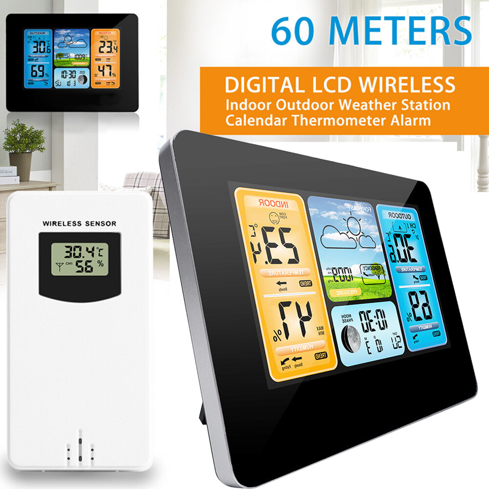Wireless Temperature Station Wireless Color Weather Station