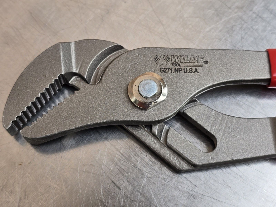 New WILDE Pliers Set - 6″ Slip Joint Pliers - 10" Tongue Groove - G262 ...
