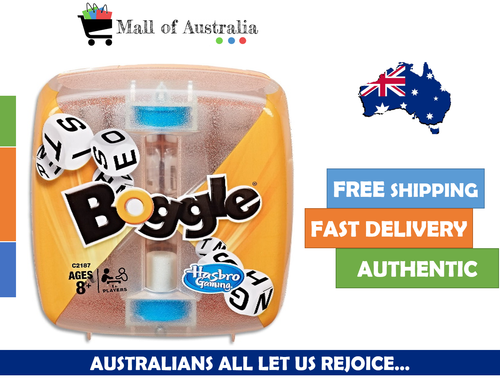 Boggle Original- Endless Combinations- Family Word Search Game- Board ...