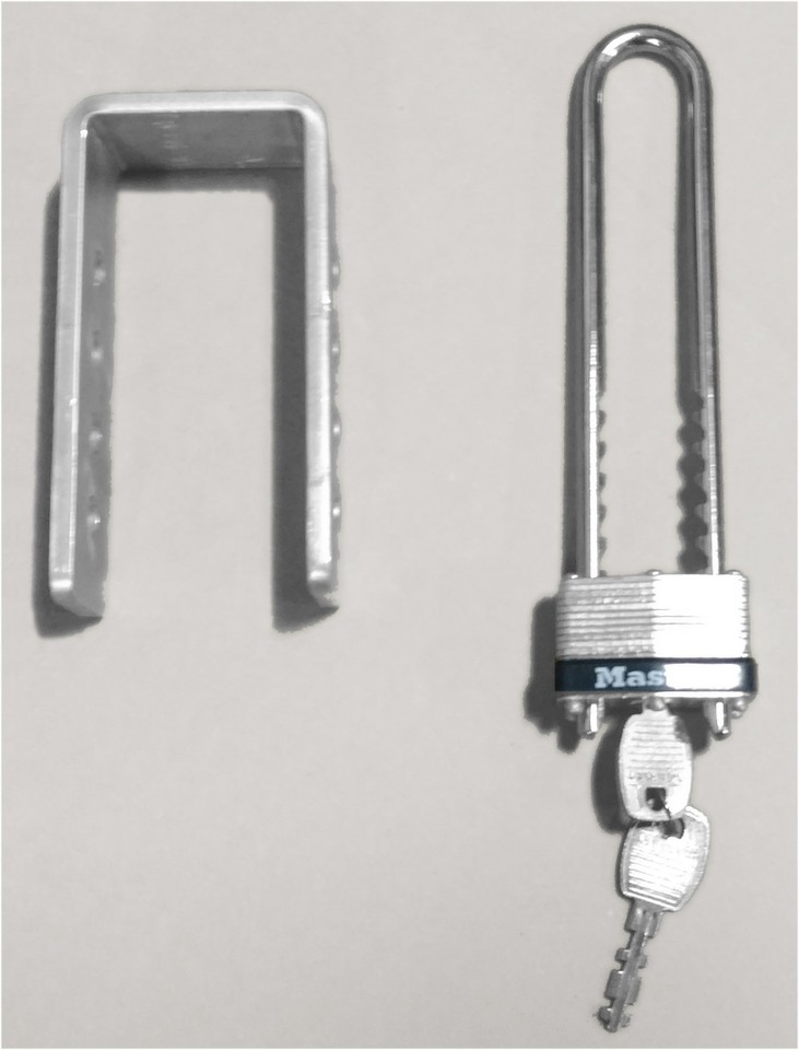 Vari-Safe LADDER LOCKOUT Anti Climb Ladder Security Door for Fixed ...