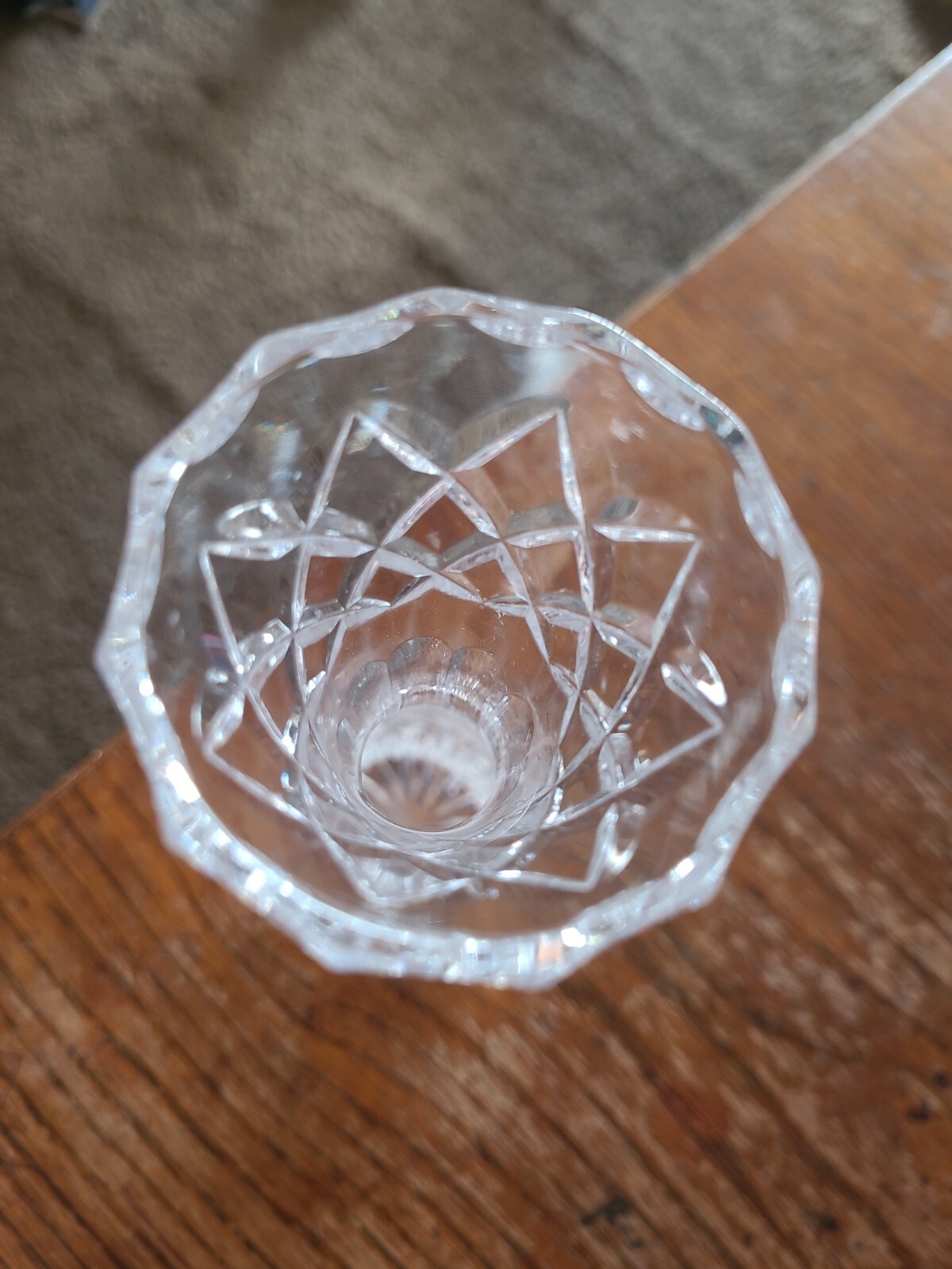 Irish Cavan Crystal Clear Bud Vase Signed | eBay