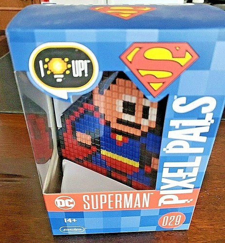 PDP Pixel Pals DC Comics Superman Collectible Light Up Display 029 NEW ...