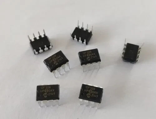 100 Pcs lot PIC12F508-I/P Microchip 8-bit Flash IC. | eBay