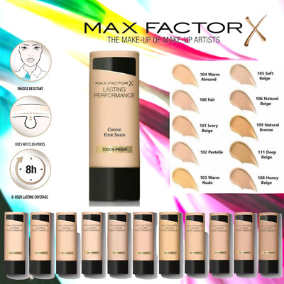 Max Factor Lasting Performance Foundation 35ml Long Lasting All Shade ...