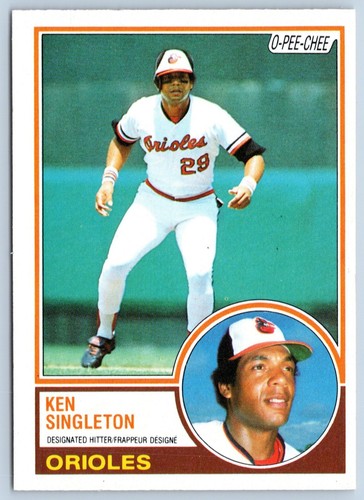 KEN SINGLETON 1983 O-PEE-CHEE 83 NO 85 NRMINT+ 57630 | eBay