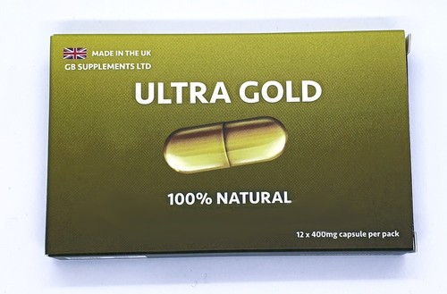 12 x Ultra Natural Food Supplement Pills Men 400mg Capsule/ Pill Made ...