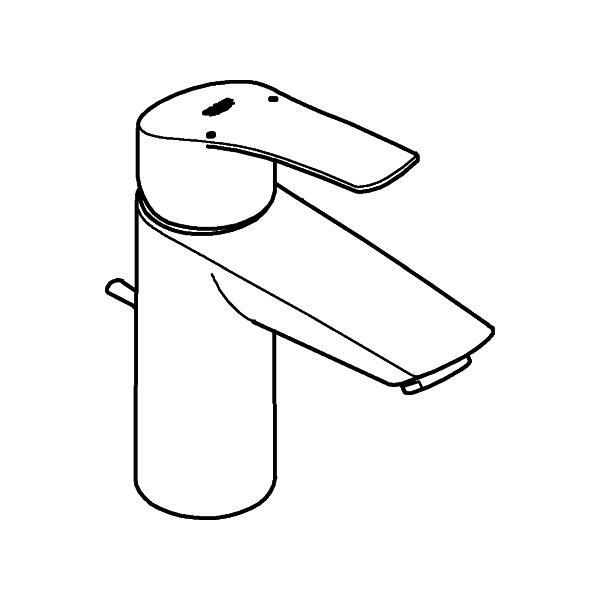 GROHE Eurosmart Einhebelmischer - Chrom (33265003) for sale online | eBay