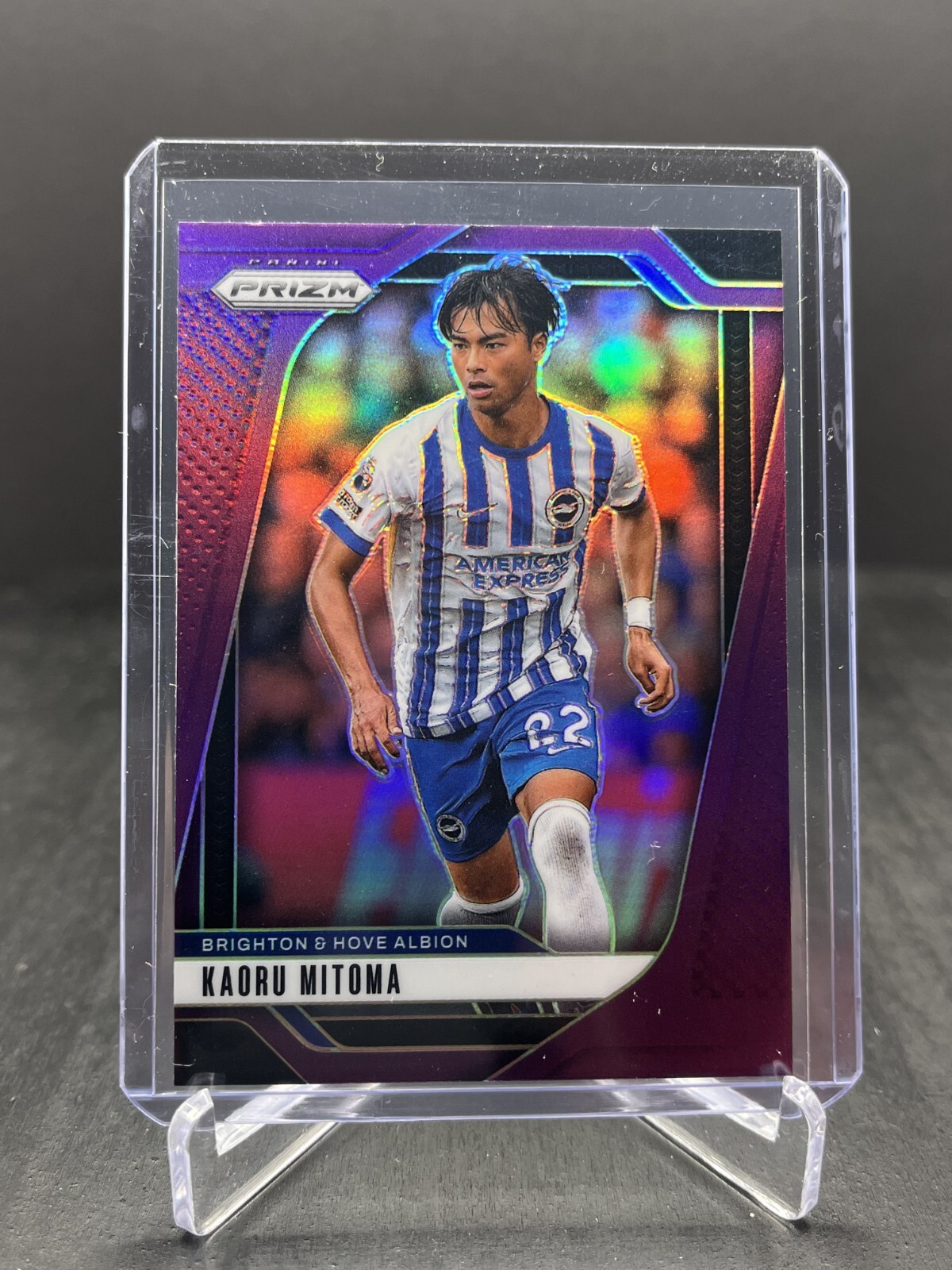 Kaoru Mitoma 2024 Prizm Premier League #3 Prizmania Price Guide ...