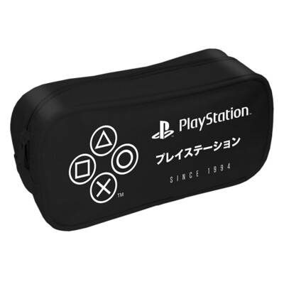 Playstation Square Gaming Pencil/Stationery Case Video Game Themed ...