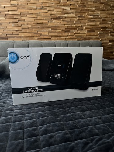 ONN Stereo System CD Player AM/FM Stereo Radio Digital BT Ond19aaa12 ...