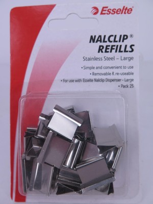 25 x Large Esselte Nalclip Dispenser Refills 60 Sheets 45201 | eBay ...