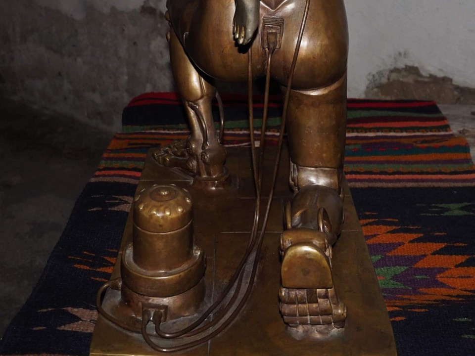 INCREDIBLE STEAM PUNK EROTICA STATUE! CALLED "TECHNO LOVER" | eBay