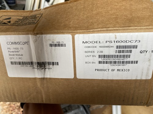 Commscope PS - 1600 - 73 Power shift Boost module | eBay