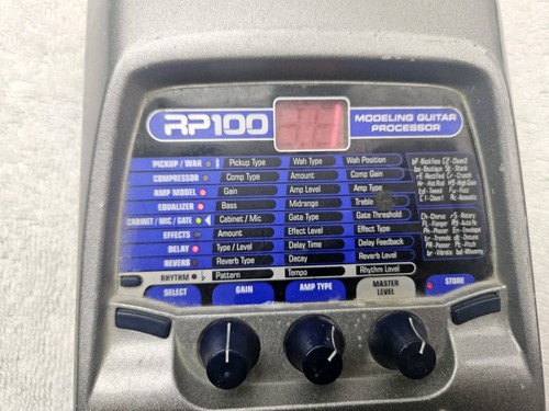 DIGITECH RP100 MODELING GUITAR PROCESSOR NO BATTERY COVER | eBay