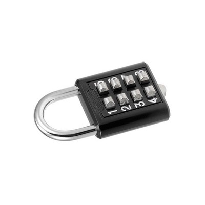 8-Digit Push Button Lock Black Cabinet Combination Padlock , 1Pcs | eBay UK
