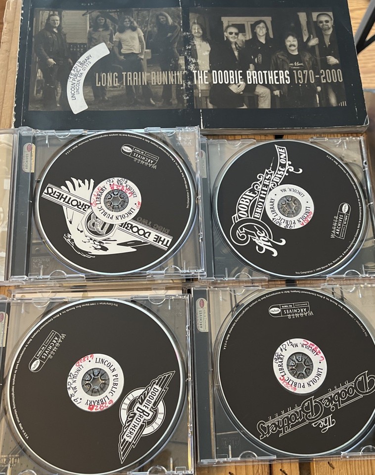 THE DOOBIE BROTHERS LONG TRAIN RUNNIN' 1970-2000 4-CD Box Set | eBay