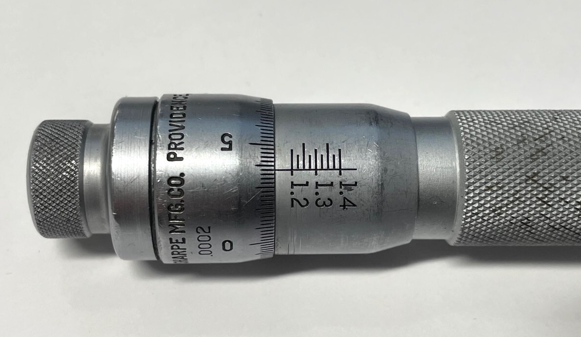 Brown & Sharpe 599-281-14 Intrimik Internal Micrometer, 1.200 - 1.400 ...