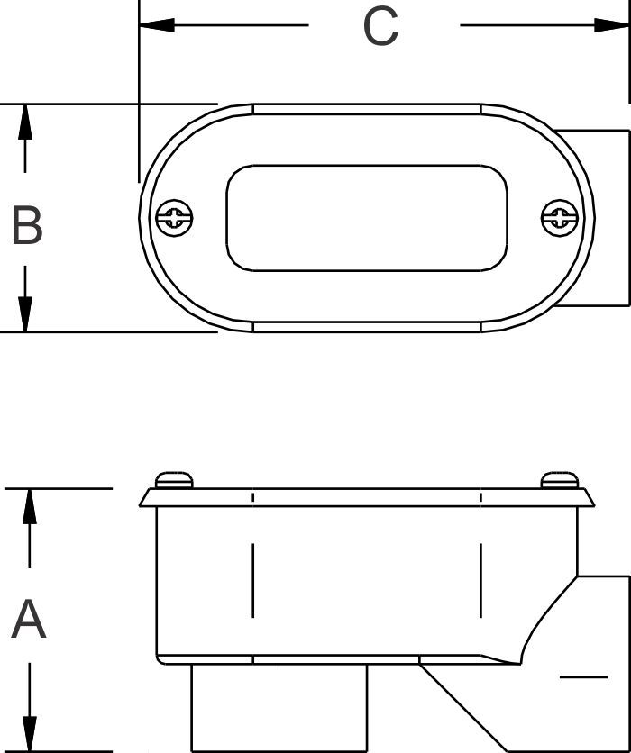 Orbit SLB125 Type SLB Threaded Conduit Body 1.25 Inch | eBay